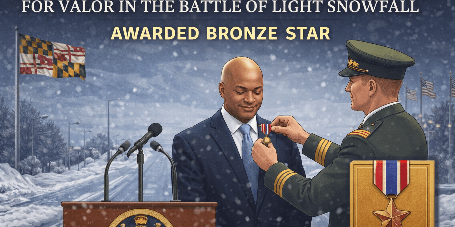 Governor Awarded Bronze Star for Valor in the Battle of Light Snowfall ...