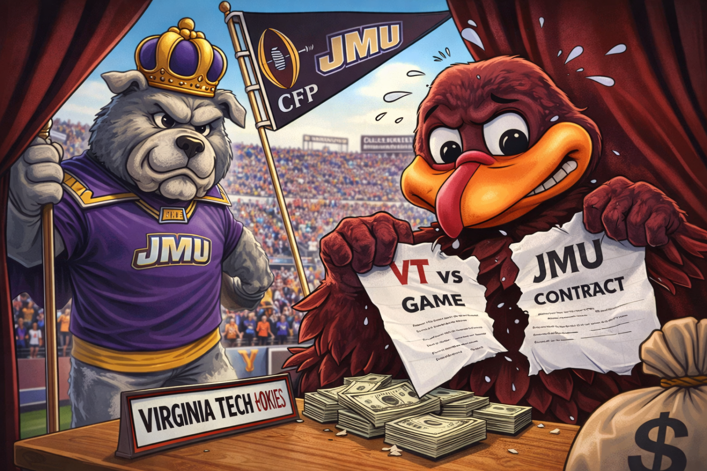 Virginia Tech Cancels JMU Game, Declares Victory Over Accountability ...